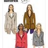 Uncut Butterick Sewing Pattern B6451 6451 Misses' Gathered, Blouson ...