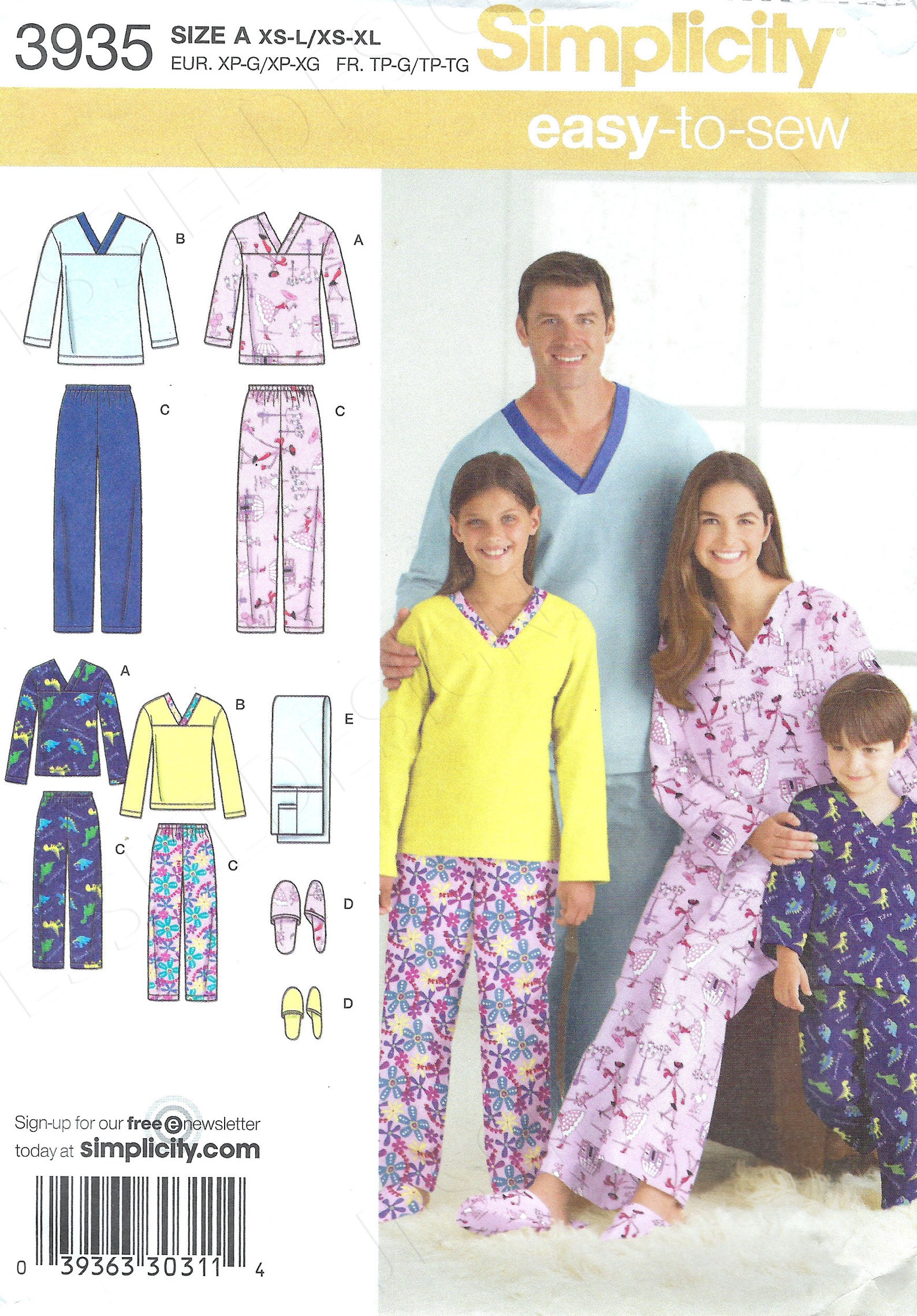 Uncut Simplicity Sewing Pattern 11172 533 3935 B Pull on - Etsy