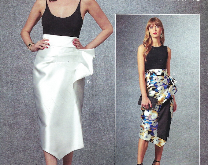 V1545 Vogue 1545 Sewing Pattern Designer Rebecca Valance Close-fitting ...