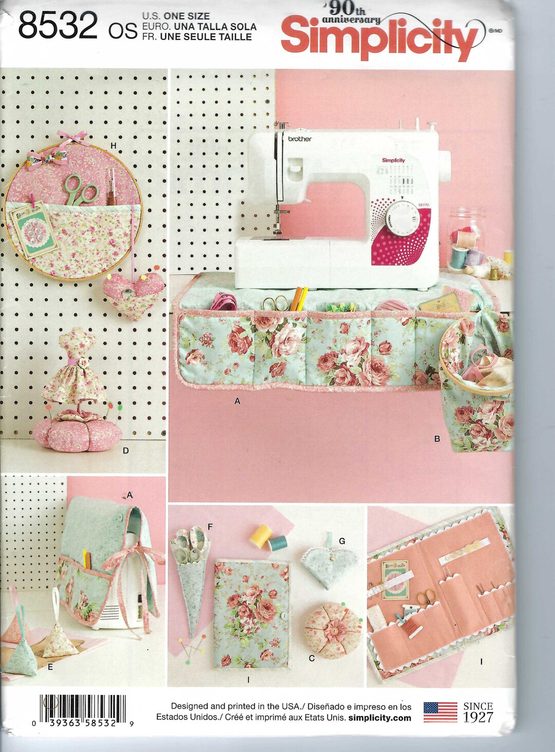 Uncut Simplicity Sewing Pattern Sewing Room Accessories Pattern, Sewing ...