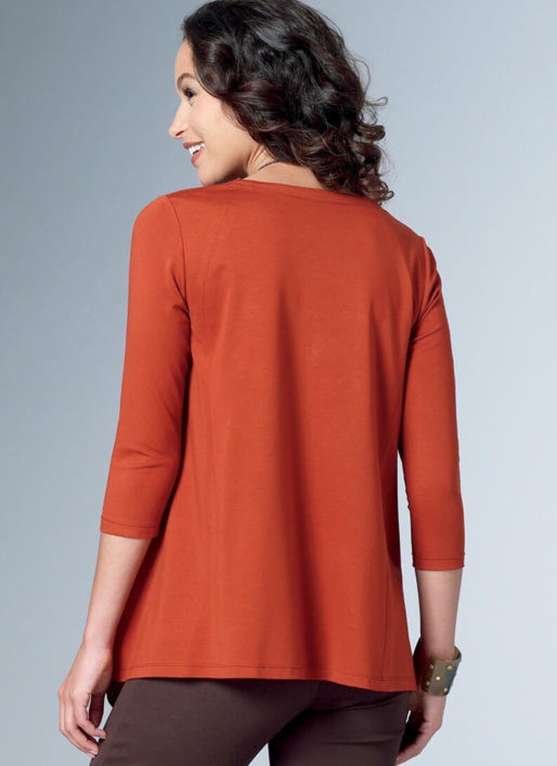 Uncut Butterick Sewing Pattern B6492 6492 Misses' Loose Knit Tunics ...