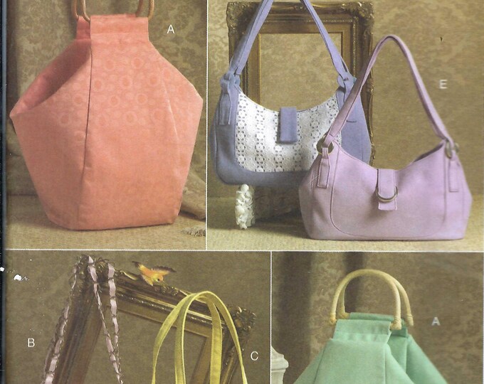 Uncut Vogue Sewing Pattern 8215 Accessories Bag Handbag Purse ...