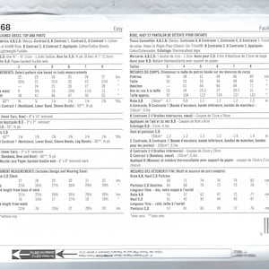 Uncut Simplicity Sewing Pattern 11668 9673 Children Lounge Dress Top ...