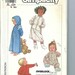 Uncut Mccalls Sewing Pattern 7311 Child's Dress and Belt Size 2-5 6-7-8 ...