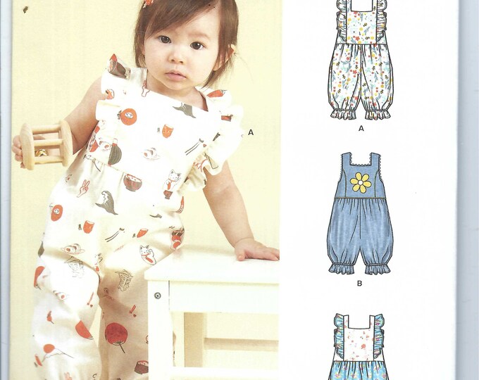 Uncut New Look Sewing Pattern Baby Babies' Rompers and Dress, New Look ...