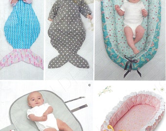 Uncut Simplicity Sewing Pattern 8568 Baby Accessories ONE SIZE - Etsy