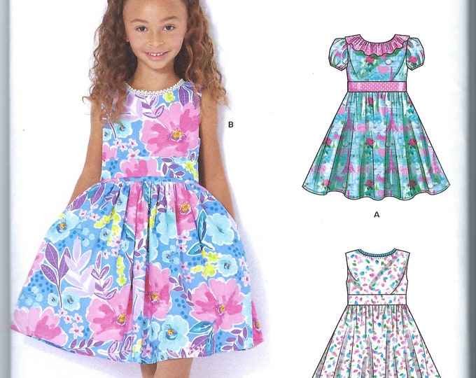 Uncut New Look Sewing Pattern GIRLS Dresses New Look Pattern 6726 Girls ...