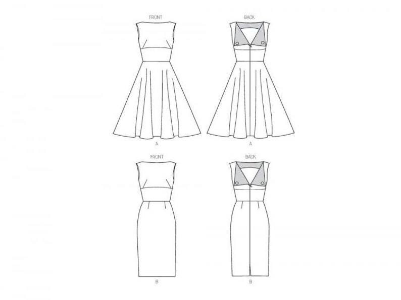 Uncut Butterick Sewing Pattern 6094 Misses' Fold-back - Etsy