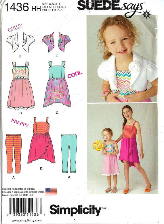 Sewing & Fiber Craft Supplies & Tools Vintage 1999 Simplicity #9018 ...