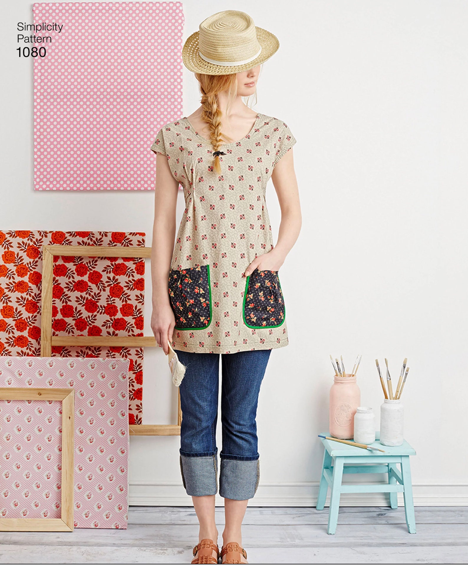 Uncut Simplicity Pattern 902 S9122 9122 1080 Misses' Dress or Tunic ...