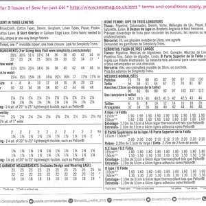 Uncut Simplicity Sewing Pattern 8176 Misses' Dirndl Skirts in Three ...