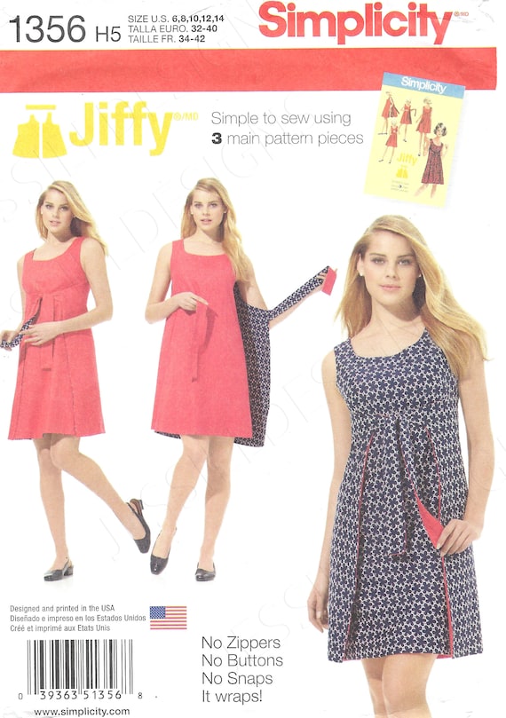 Uncut Simplicity Sewing Pattern 567 0587 1356 Sewing Pattern | Etsy