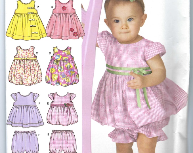 Uncut Simplicity Pattern 3854 Toddler, Baby Dress, Summer Dress, Jumper ...