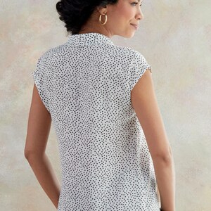 Uncut Butterick Sewing Pattern B6684 6684 Misses' Top Size A5(6-8-10-12 ...