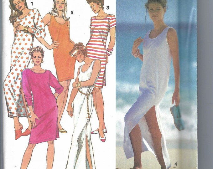 Uncut Vintage Simplicity Sewing Pattern 8479 Size XXS-SM Misses Dresses ...