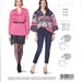 Uncut Burda Style Sewing Pattern Blouse-blouse Shirt-tunic 6552 Size 20 ...