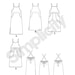 Uncut Simplicity Pattern 8641 Misses' Jumper Dress Size 6-14 16-24 FF ...