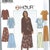 Uncut Simplicity Sewing Pattern 8411 18th Century Gown Costume Adult ...