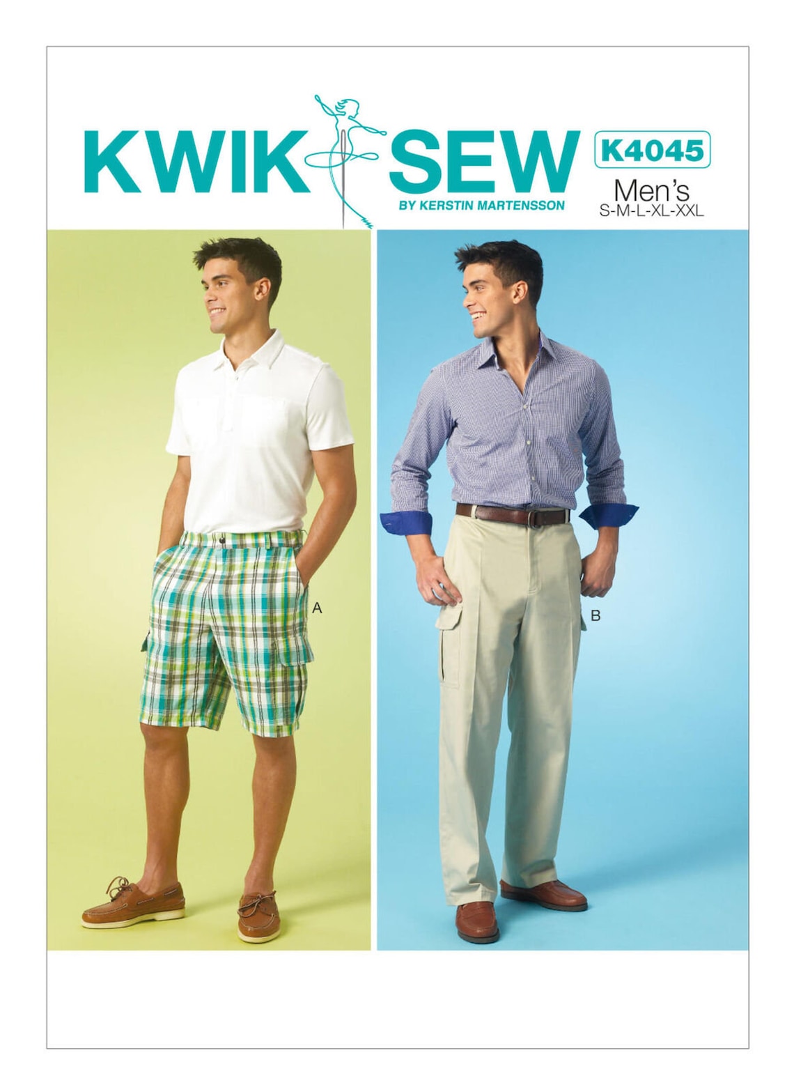 Uncut Kwik Sewing Pattern 4045 Men's Shorts and Pants - Etsy