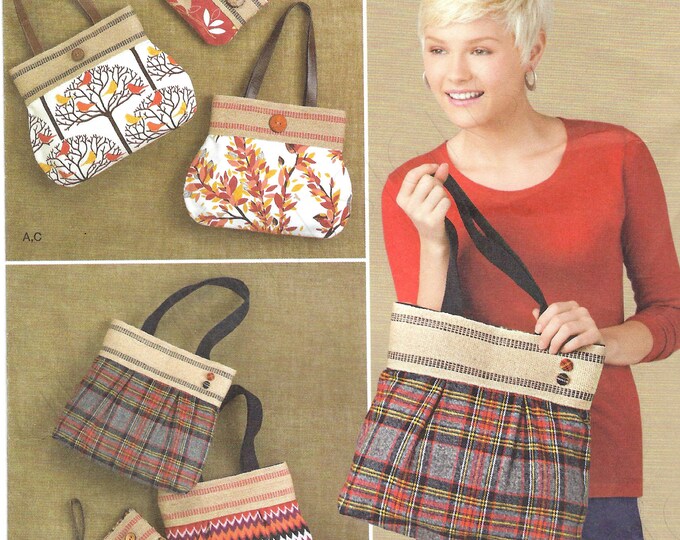 Uncut Simplicity Sewing Pattern 1519 Misses Bags, Purses, Clutch Sewing ...