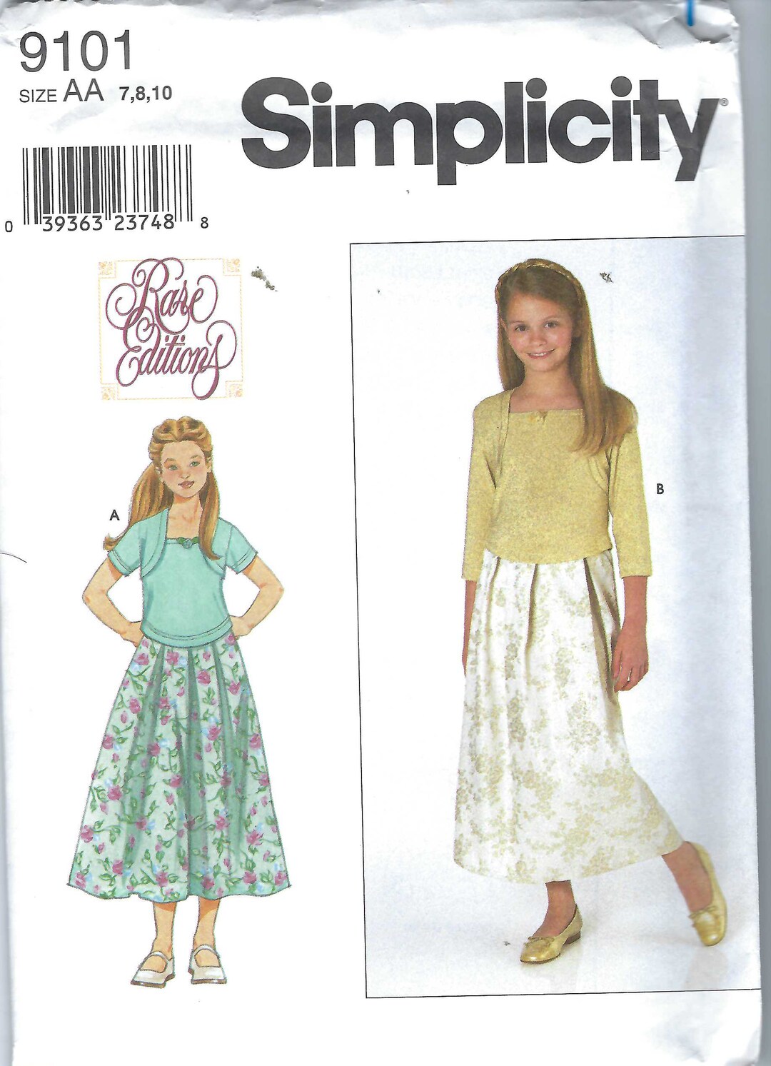 Uncut Vintage Simplicity Sewing Pattern Gorgeous Simplicity Pattern ...
