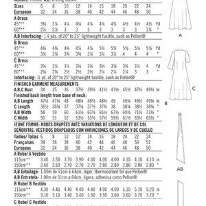 Uncut Simplicity Sewing Pattern 9042 10422 Misses' Wrap Dresses With ...