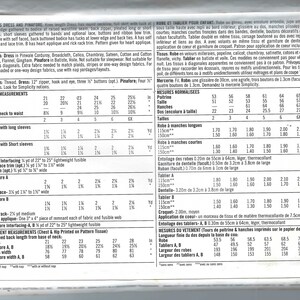 Uncut Vintage Simplicity Sewing Pattern 9784, Girls Pattern, Dress and ...