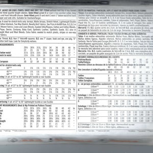 Uncut Simplicity Sewing Pattern 9326 Misses' Jacket or Coat, Pants ...