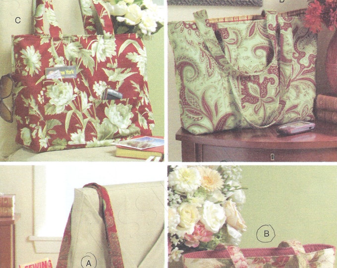 Uncut Butterick Sewing Pattern 5267 Waverly Tote Bag - Etsy