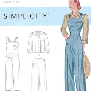 Uncut Simplicity Sewing Pattern 8447 Sewing Pattern Misses' Pants ...