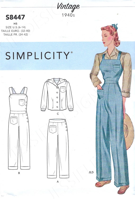 Uncut Simplicity Sewing Pattern 8447 Sewing Pattern - Etsy
