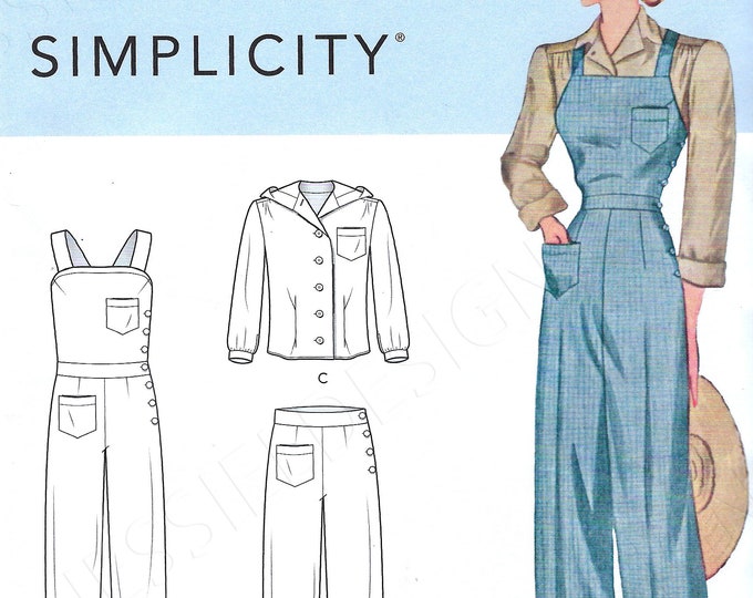 Uncut Simplicity Sewing Pattern 8447 Sewing Pattern Misses' Pants ...