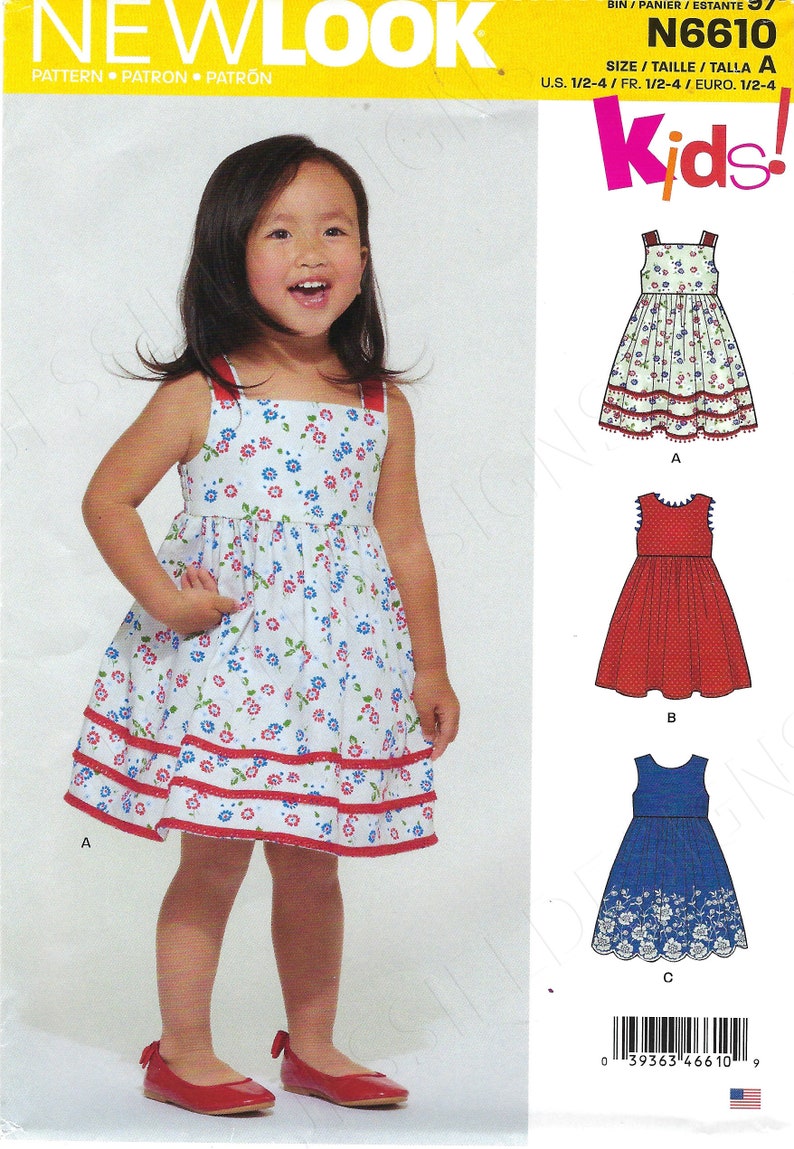 Uncut New Look sewing pattern 6610 New Look sewing pattern | Etsy