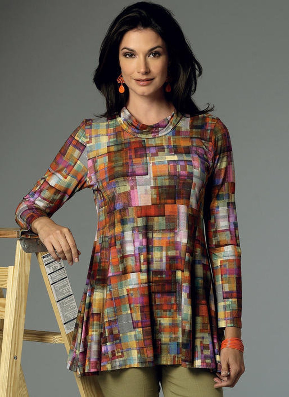 Uncut Butterick Sewing Pattern B6136 6136 Misses' Fit and Flare Tunics ...