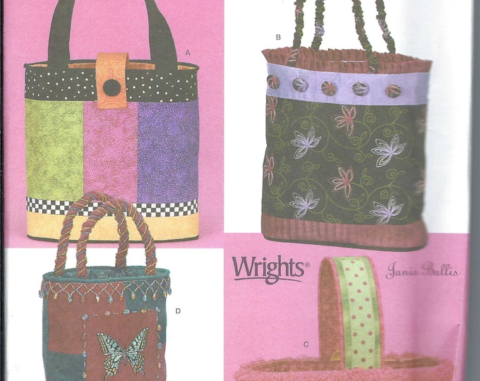 Uncut Simplicity Sewing Pattern 1598 Bags 5 Styles Purse Shoulder Hand ...