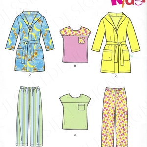 Uncut New Look Sewing Pattern Child Kids Easy Sewing Pattern 387 6405 ...