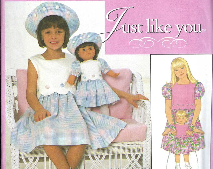 Uncut Vintage Simplicity Sewing Pattern 8066 Dress With or Without ...