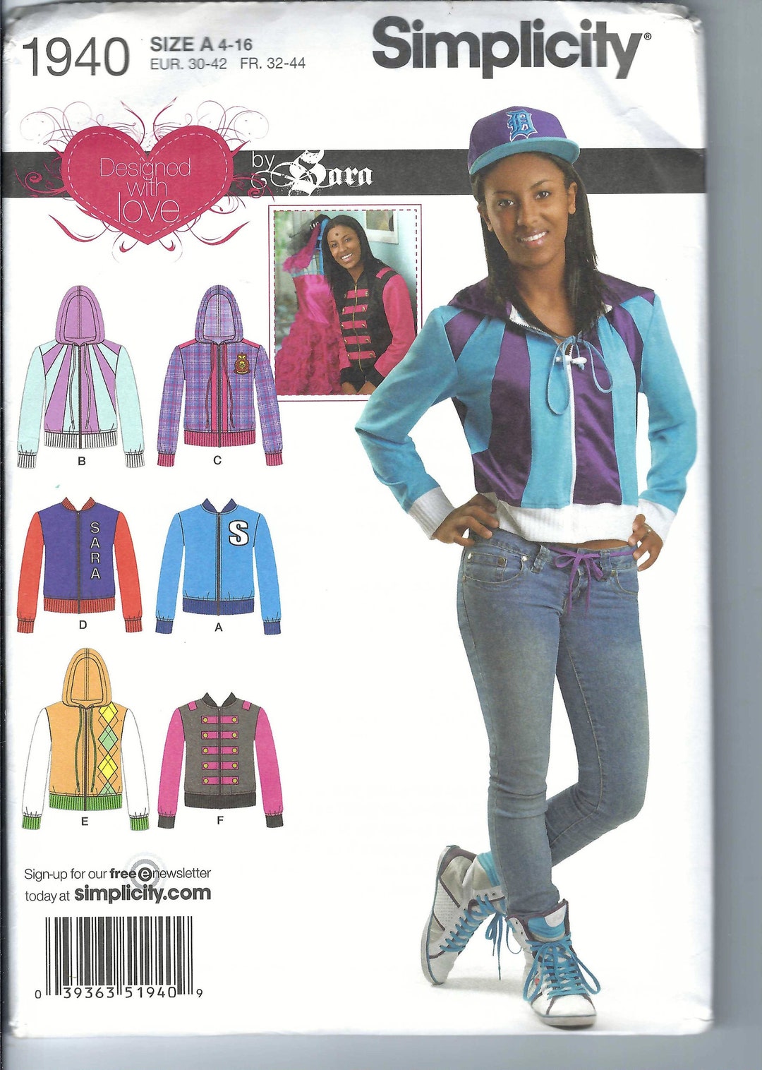 Uncut Simplicity Sewing Pattern Sizes 4 to 16 Simplicity 1940 Womens ...