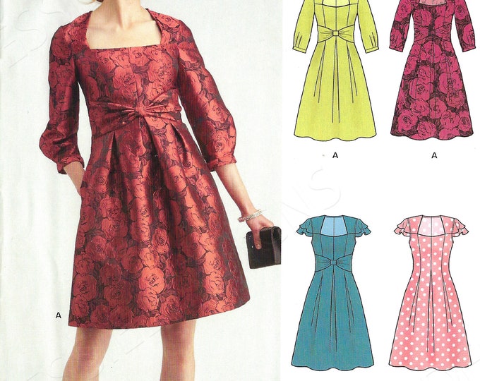 Uncut New Look Sewing Pattern 6571 167 0167 DRESSES Misses Size 8 10 12 ...