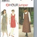 Uncut Simplicity Sewing Pattern Misses' Empire Dress Simplicity 11704 ...