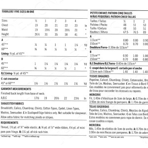 Uncut New Look Sewing Pattern 6610, New Look Sewing Pattern, Toddlers ...