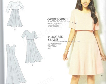 Simplicity Sewing Pattern 8047 Misses' / Miss Petite Dress in Three ...