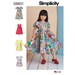 Uncut Simplicity Sewing Pattern 9126 1449 TODDLER DRESSES With Hat Six ...