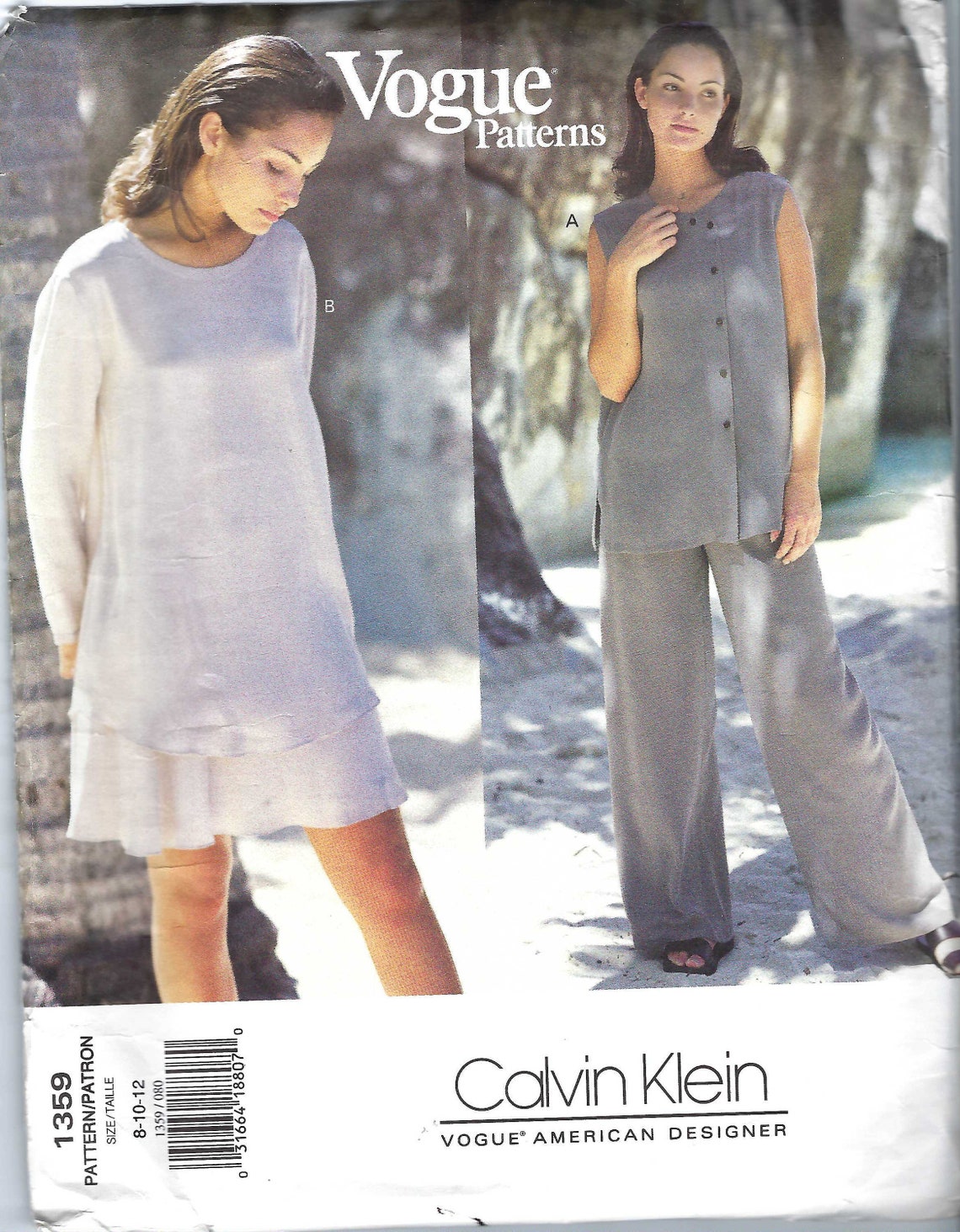 Uncut Vogue Sewing Pattern 1359 Sewing Pattern Sz 8-10-12 - Etsy