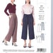 Uncut Burda Style Sewing Pattern 7046 Blazer-pants-bermuda Size 34-36 ...