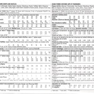 Uncut Simplicity Sewing Pattern 496 1346 Women's Halloween Costume ...