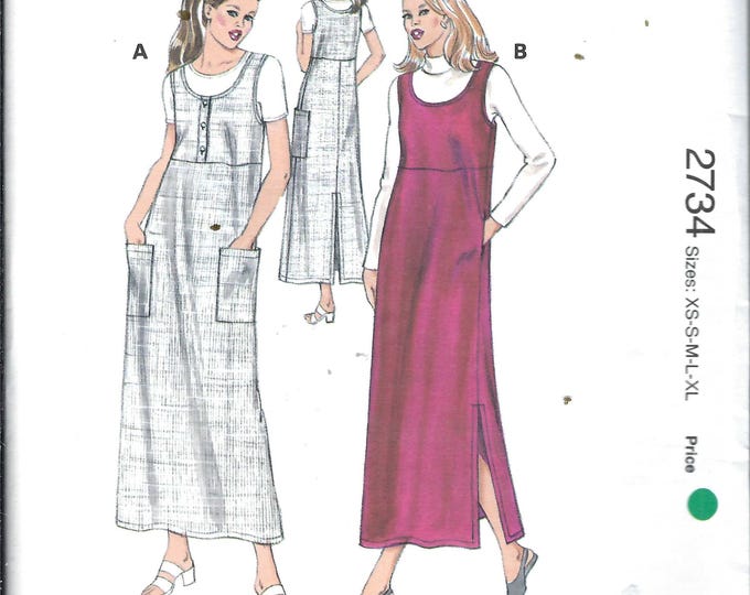 Uncut Kwik Sewing Pattern 2734 Misses Jumpers Sizes Xs - Xl - Etsy