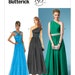Uncut Butterick Sewing Pattern B5987 5987 Misses' Gathered Floor-length ...
