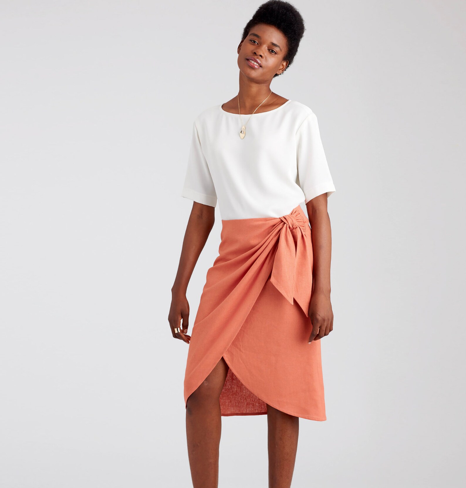 Uncut Simplicity Sewing Pattern 10430 S9048 9048 Misses' Sarong Skirt ...