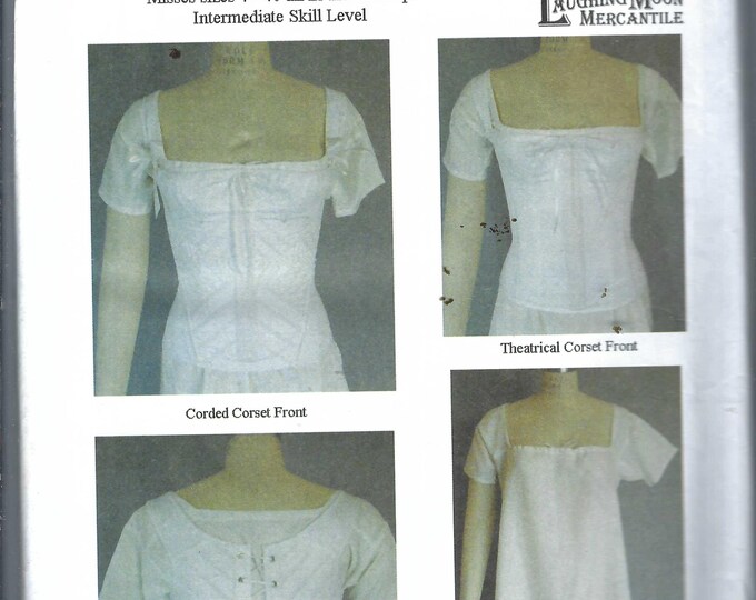 Uncut Laughing Moon Mercantile Sewing Pattern 115 Ladies' Regency and ...